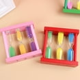 shenmeida 1 Set Sand Timer Hourglass Sandglass Clock Countdown Toy ...