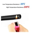 1meter PP Insulated Corrugated Split Tube AD 7.5/10/11.6/13/28.5/34.5mm ...