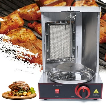 110V 3000W Commercial Electric Vertical Gas Shawarma Broiler Machine ...