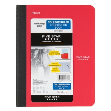 Five Star Composition Sheets Assorted Colors - Walmart.com