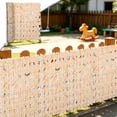 Artificial Hedge Fence Expandable Faux Leaf Screen Privacy Wall Balcony ...