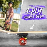 Madd Gear 31 x 7 Inch Double Kicktail Beginner Complete Skateboard with ...