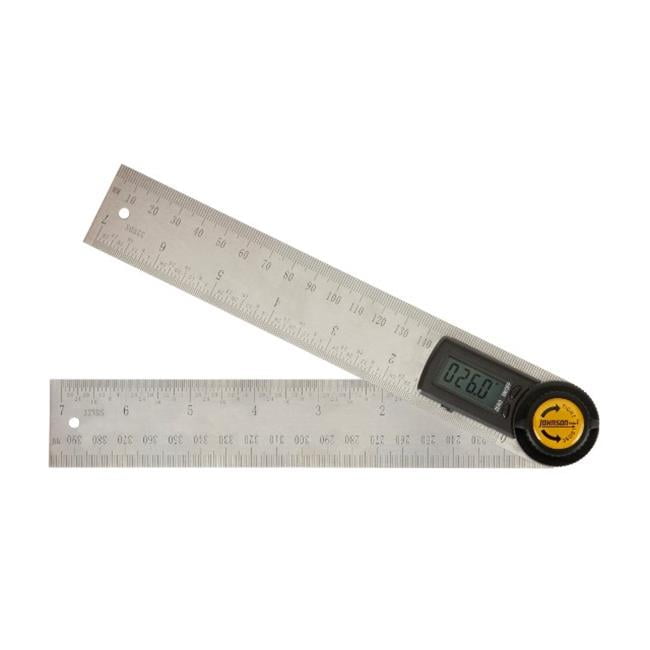 Johnson Level 1888-0700 7 in. Digital Angle Locator and Ruler - Walmart.com