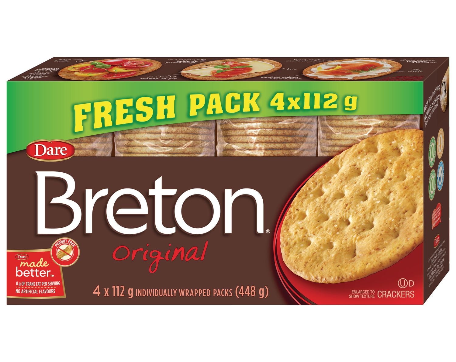 Breton Dare Original Crackers - Walmart.ca