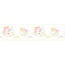 Brewster Vicky White Victorian Floral Border - Walmart.com