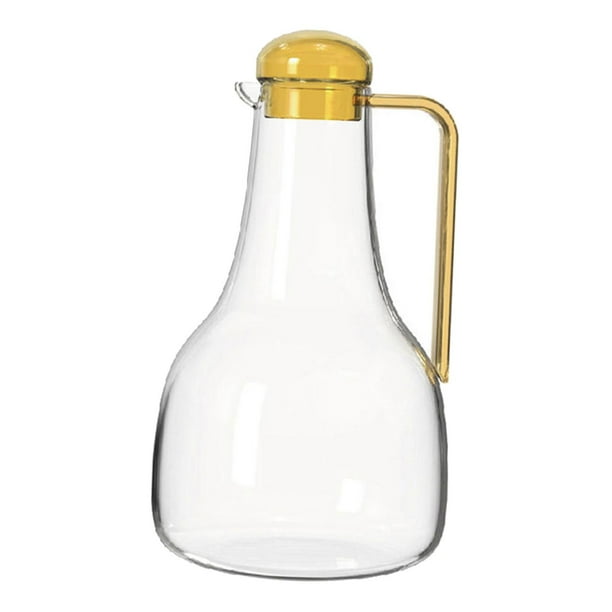 Glass Water Pot Clear Easy Clean Water Pitcher for Family Home Birthday ...
