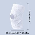 Ergonomic Meniscus Knee Brace with Side Stabilizers Shock Absorption ...