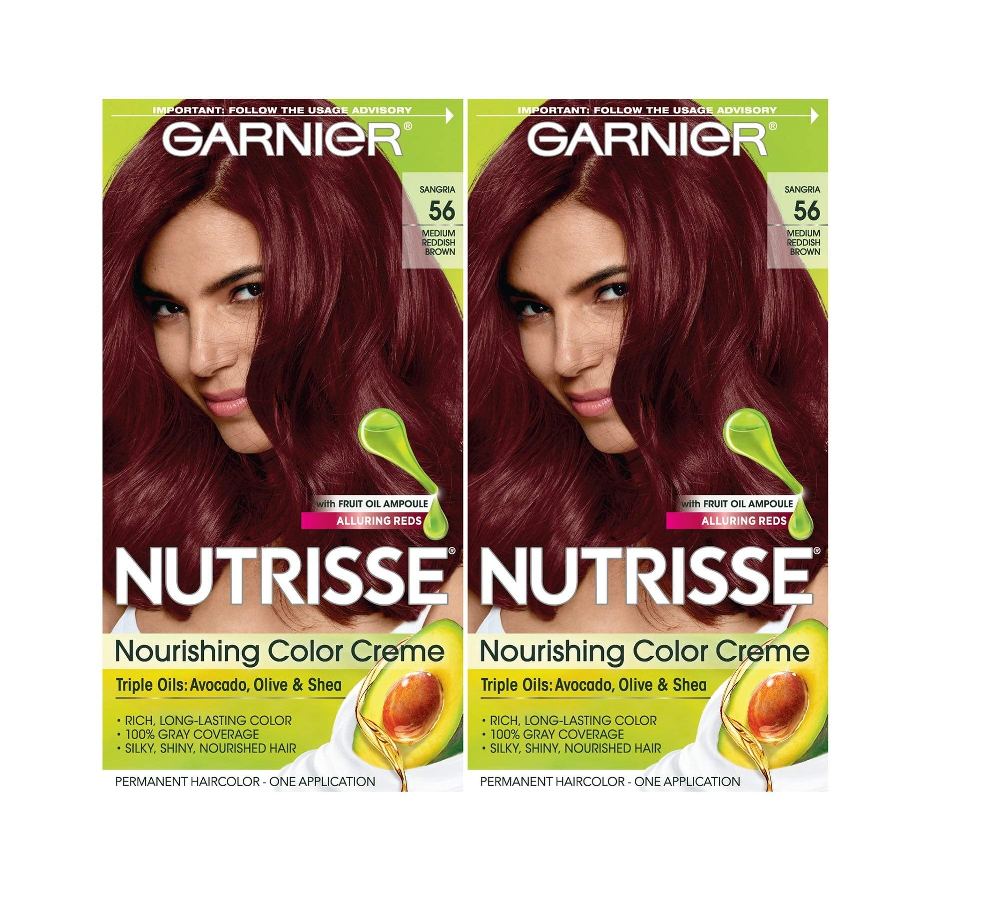 Tinte para el cabello Garnier Nutrisse Nourishing Creme 56 Medium ...