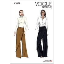 Vogue Sewing Pattern 2125 - Misses' and Miss Petite Double Breasted ...