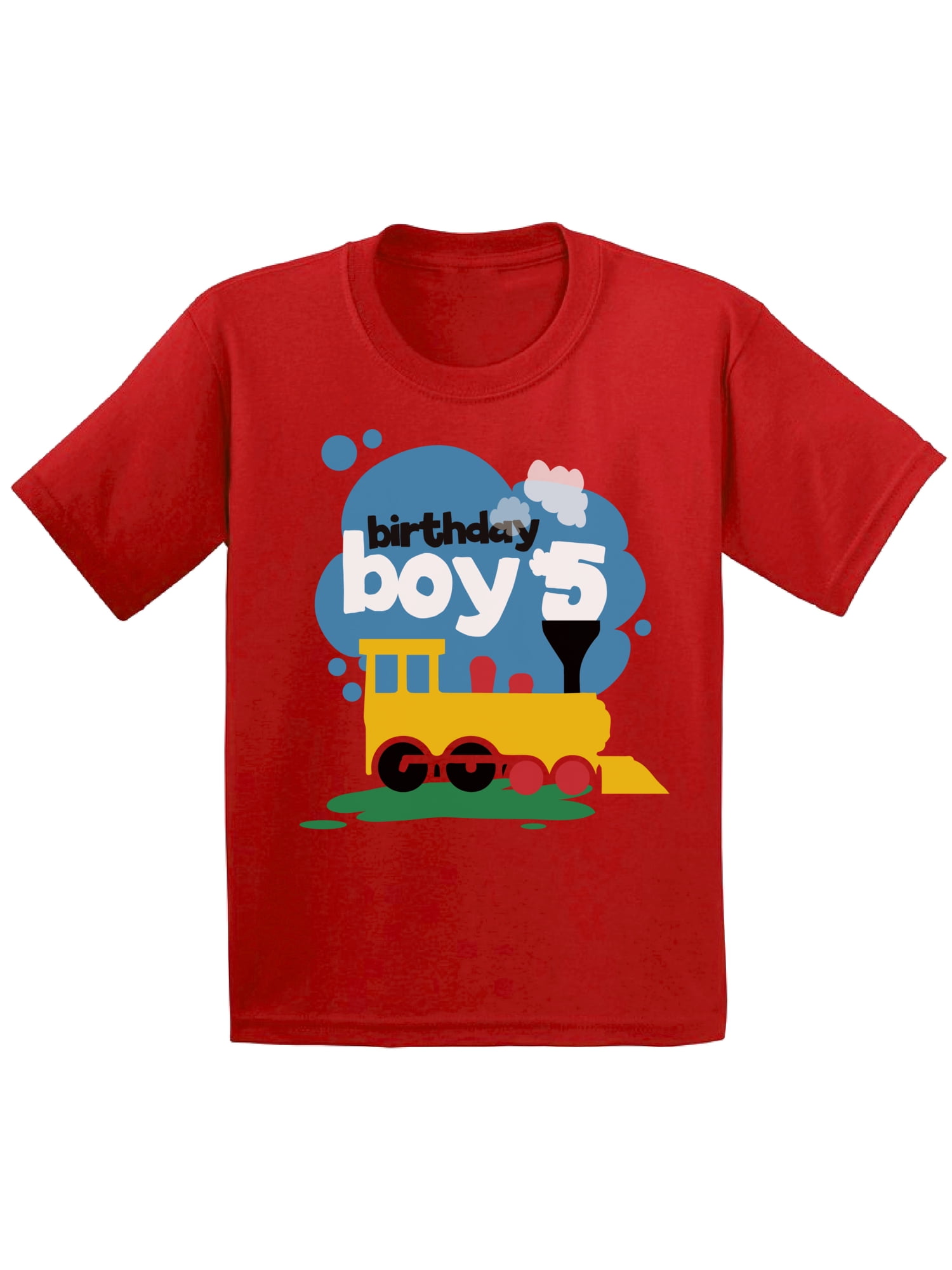 Awkward Styles Toy Train Birthday Boy Youth Shirt 5th Birthday Party awkward-styles-toy-train-birthday-boy-youth-shirt-5th-birthday-party