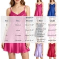 APEXFWDT Lace Chemise Sleep Dress Women Fringe Satin Silk Sleeveless ...