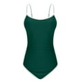 Betivan Women's One Piece Swimsuit Tummy Control Slimming Bathing Suit ...