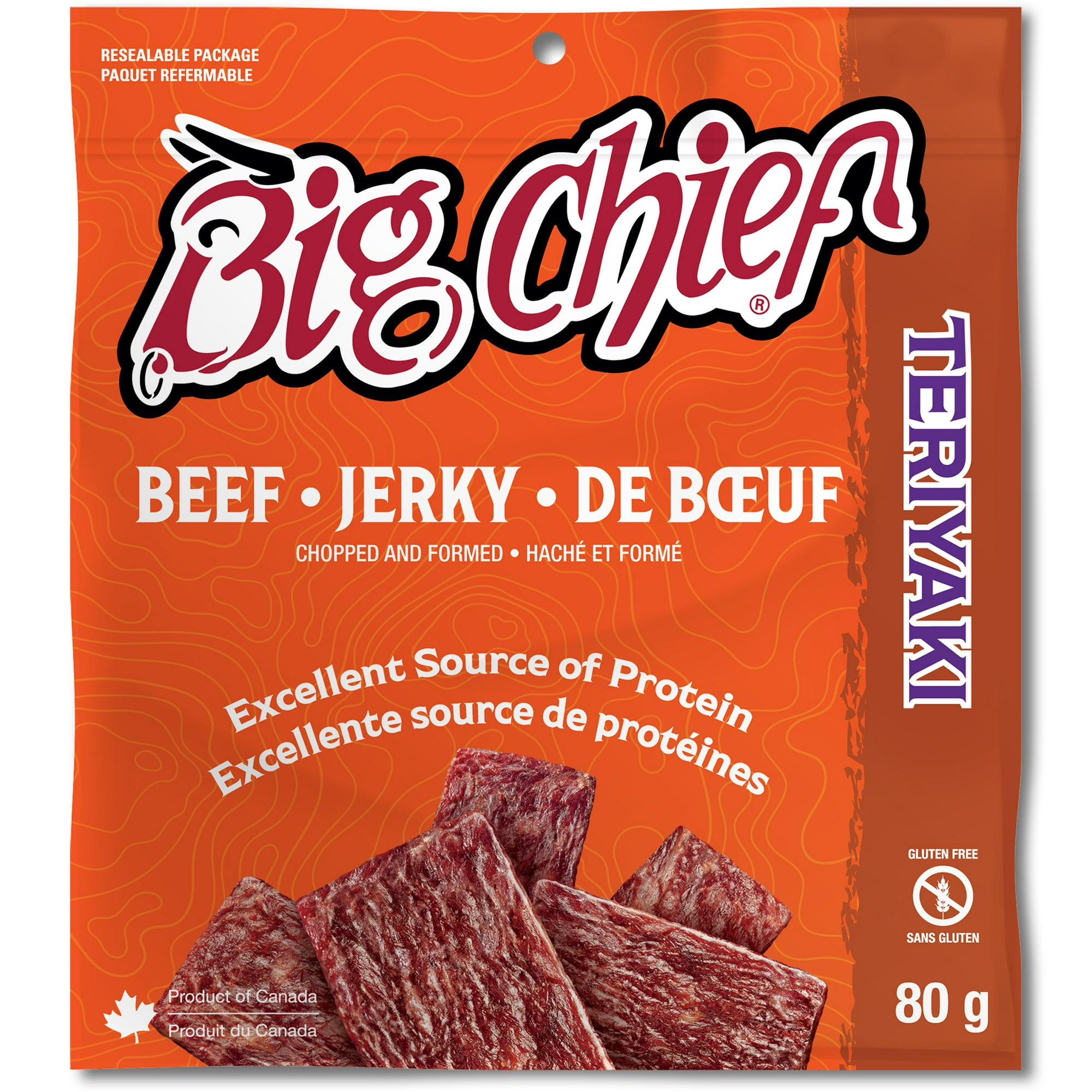Click here for Big Chief Beef Jerky Teriyaki 80 G 80 G prices