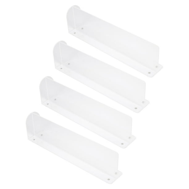 4pcs Supermarket Shelf Dividers Supermarkets Commodity Classification ...