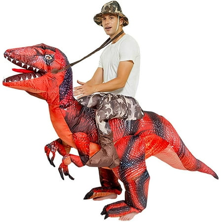 Inflatable Dinosaur Rider Costume Halloween Inflatable Costumes,T-Rex ...