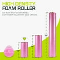 ProsourceFit High Density Foam Roller 36, 18, 12 - inches - Walmart.com