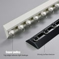 GXCZ Curtain Rods For Windows Ceiling Curtain Track, Heavy-Duty ...