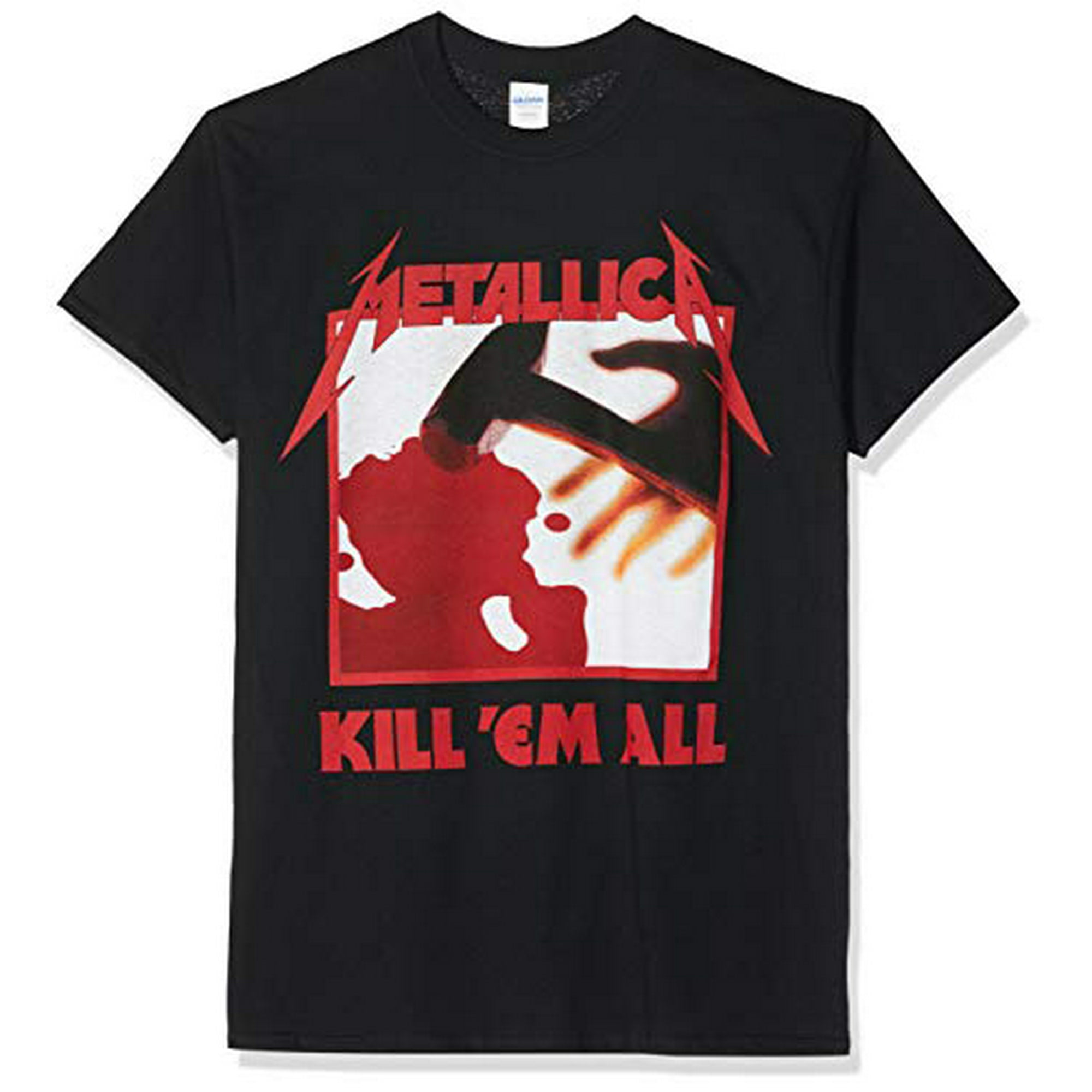 Click here for Metallica Mens Kill em All Tracks (Back Print) Sli... prices