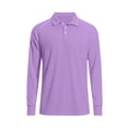 Avirosel Men's Casual Long Sleeve Shirt Polyester Sweatshirt with Thumb ...