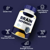 Brain Defender Capsules, Advanced Maximum Strength Pills Cognitive and ...