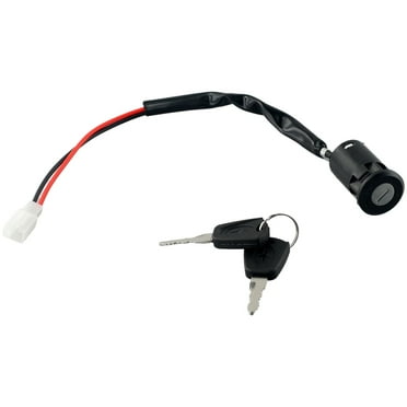 Ignition Key Switch 2 Wire Position for Electric Scooter E-Bike Lock ...