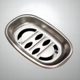ACDANC Double Layer Stainless Steel Soap Dish Tray Double Draining Soap ...