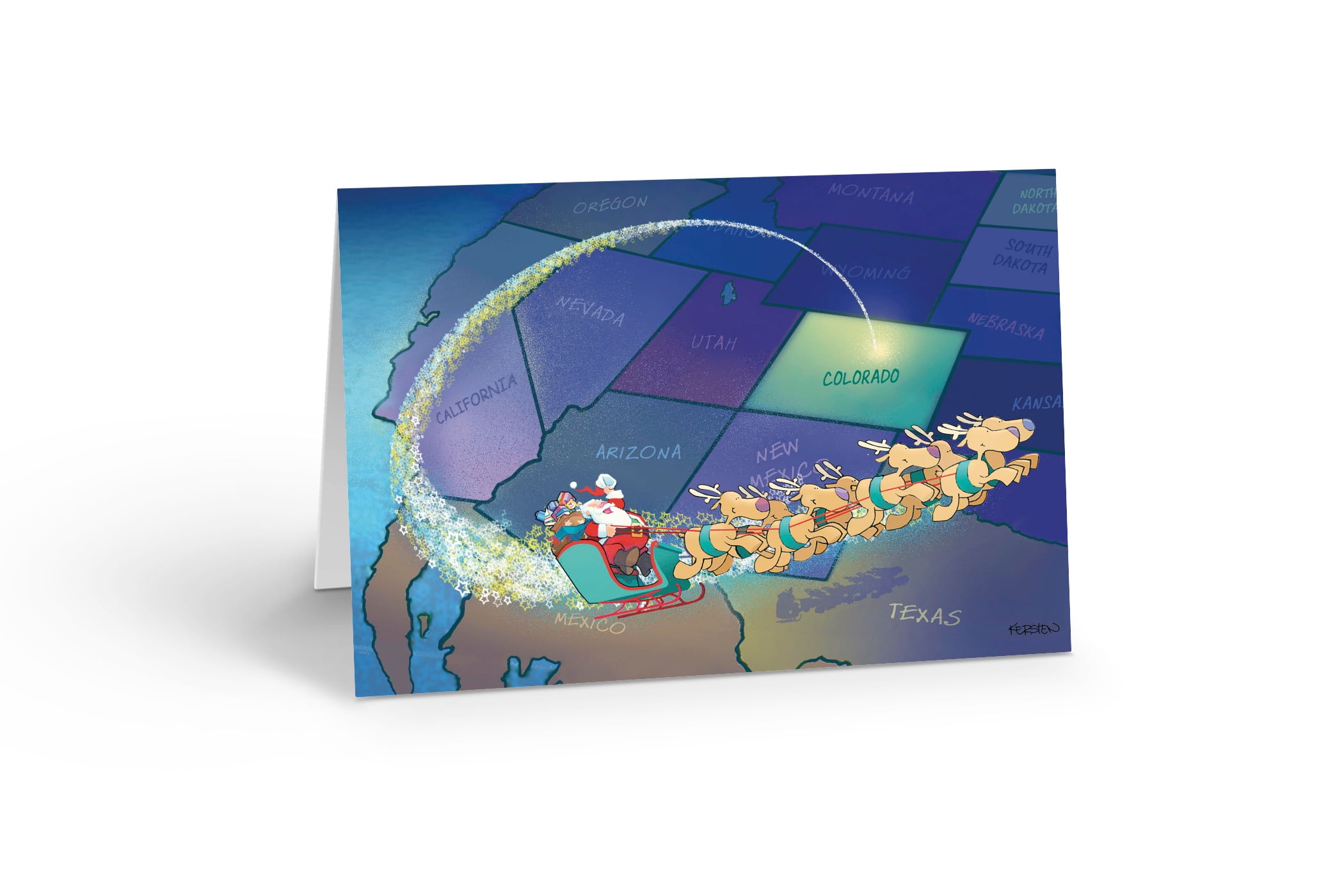 Colorado Christmas Card - 18 Cards and 19 Envelopes - 90025 - Walmart.com