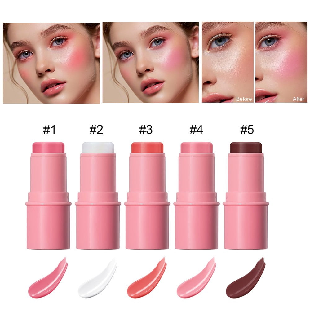 Dvkptbk blusher Waterlight Powder Blusher Stick Naturally Brightens The ...