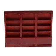 Mini Trolley Floor Storage Rack with Wheel Dollhouse Miniature ...