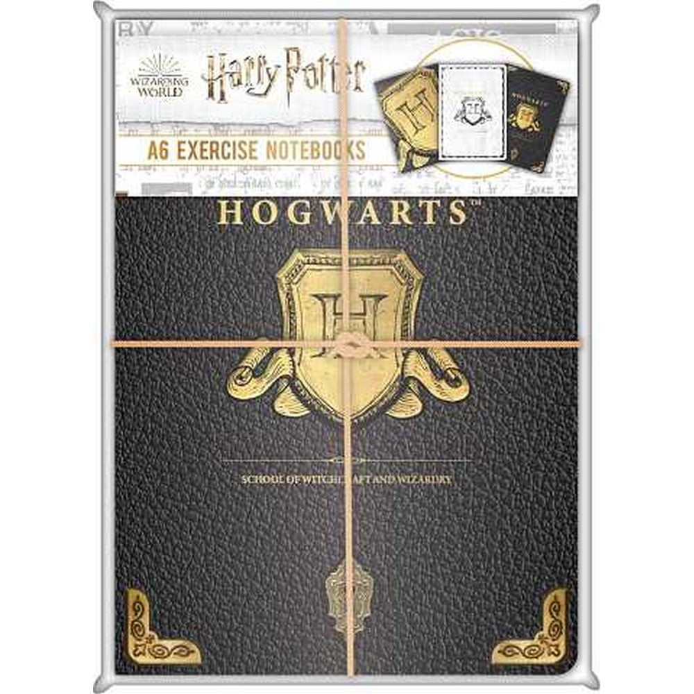 Harry Potter Hogwarts A6 Notebook (Pack of 3) - Walmart.com