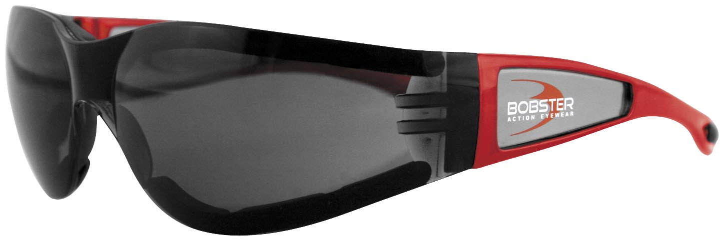 Bobster Eyewear Shield II Sunglasses Red/Smoke Lens ESH221 - Walmart.com