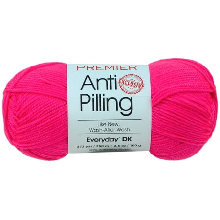 Premier Yarns Anti-Pilling Everyday Dk Solids Yarn-Bright Pink ...