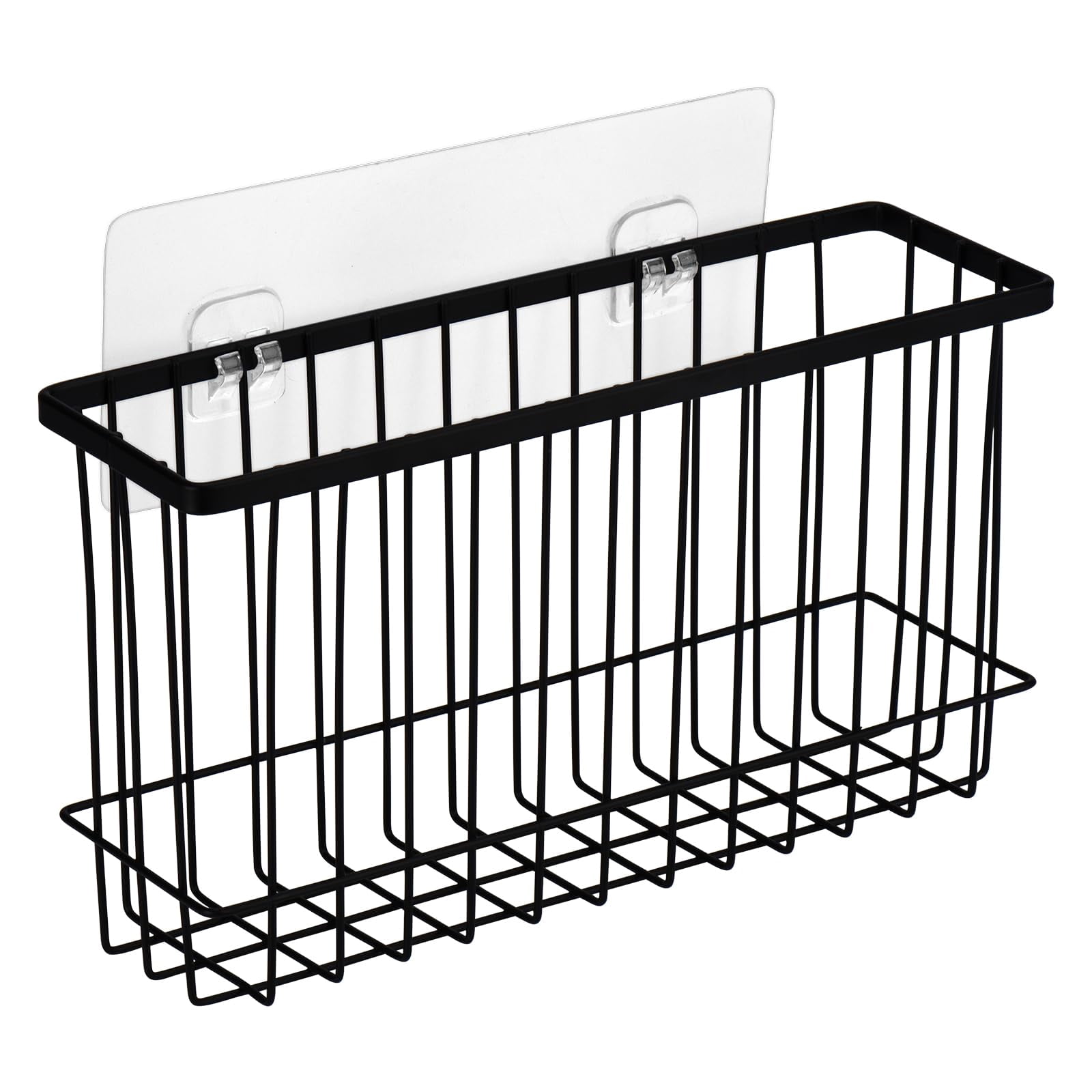 Toplife Wall Door Adhesive Kitchen Wrap Organizer Rack No Drilling ...