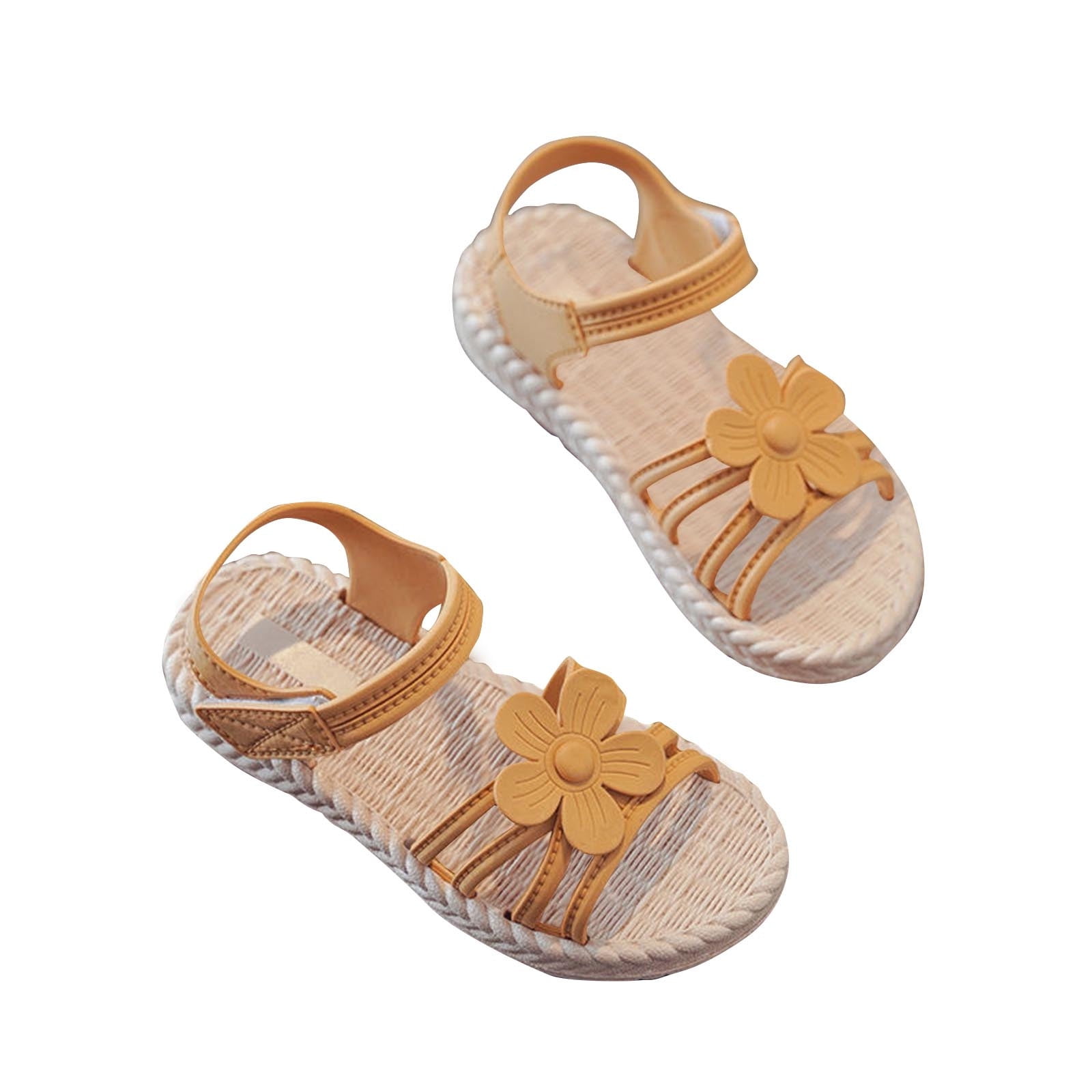 Click here for Lovzfmll Girls Sandals With Flower Rubber Sole Dre... prices