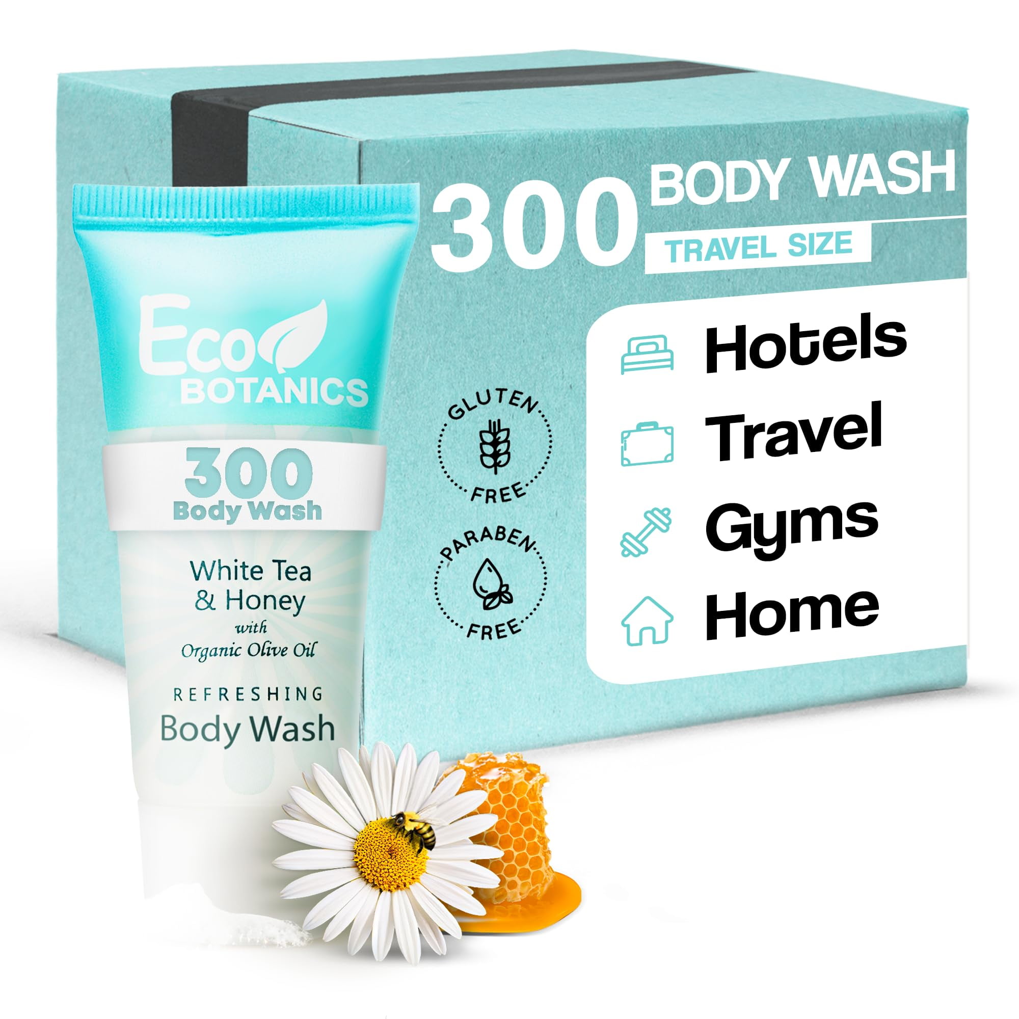 Click here for Eco Botanics Travel-Size Hotel Body Wash Soap 0.85... prices