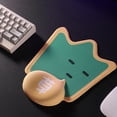 Comfortable Gels Wrist Rest Mouse Pad Cartoon Print 22x26cm Smooth ...