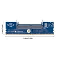 Yibooy Laptop To Desktop Memory Adapter Card Ddr3 Ddr4 Ddr5 Memory Stick Ddr4