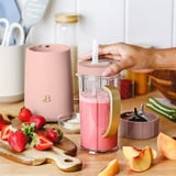 Beautiful Personal Blender Set with 12 Pieces, 240 W, Rose by Drew ...