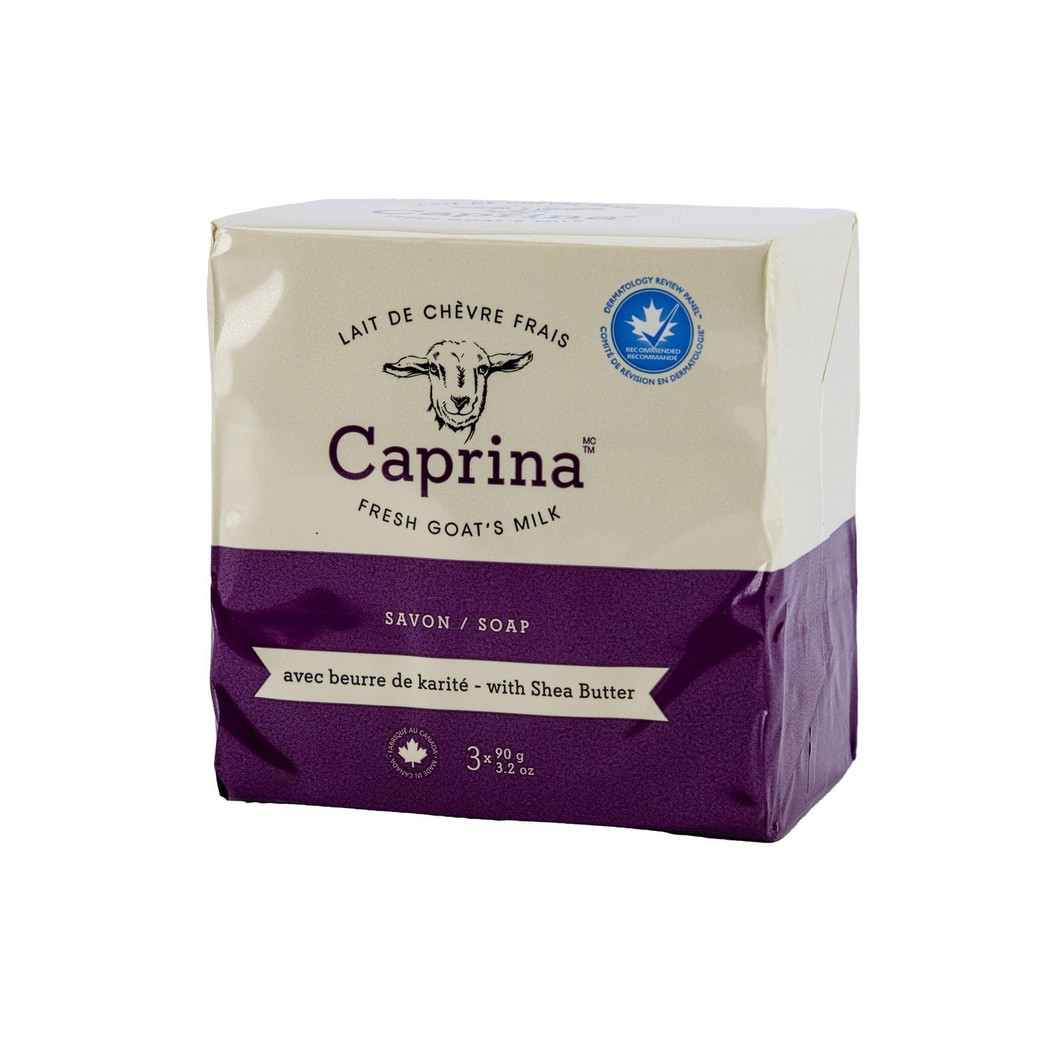 Caprina Fresh Goat's Milk bar Soap with Shea Butter, Bar Soap Shea ...