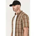 Dickies Men's Flex Plaid Print Short Sleeve Button-Down Work Shirt ...