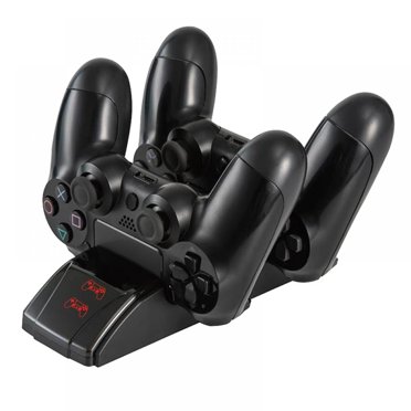 PlayStation PS4 Dual Controller LED Charger Dock Station USB Fast ...