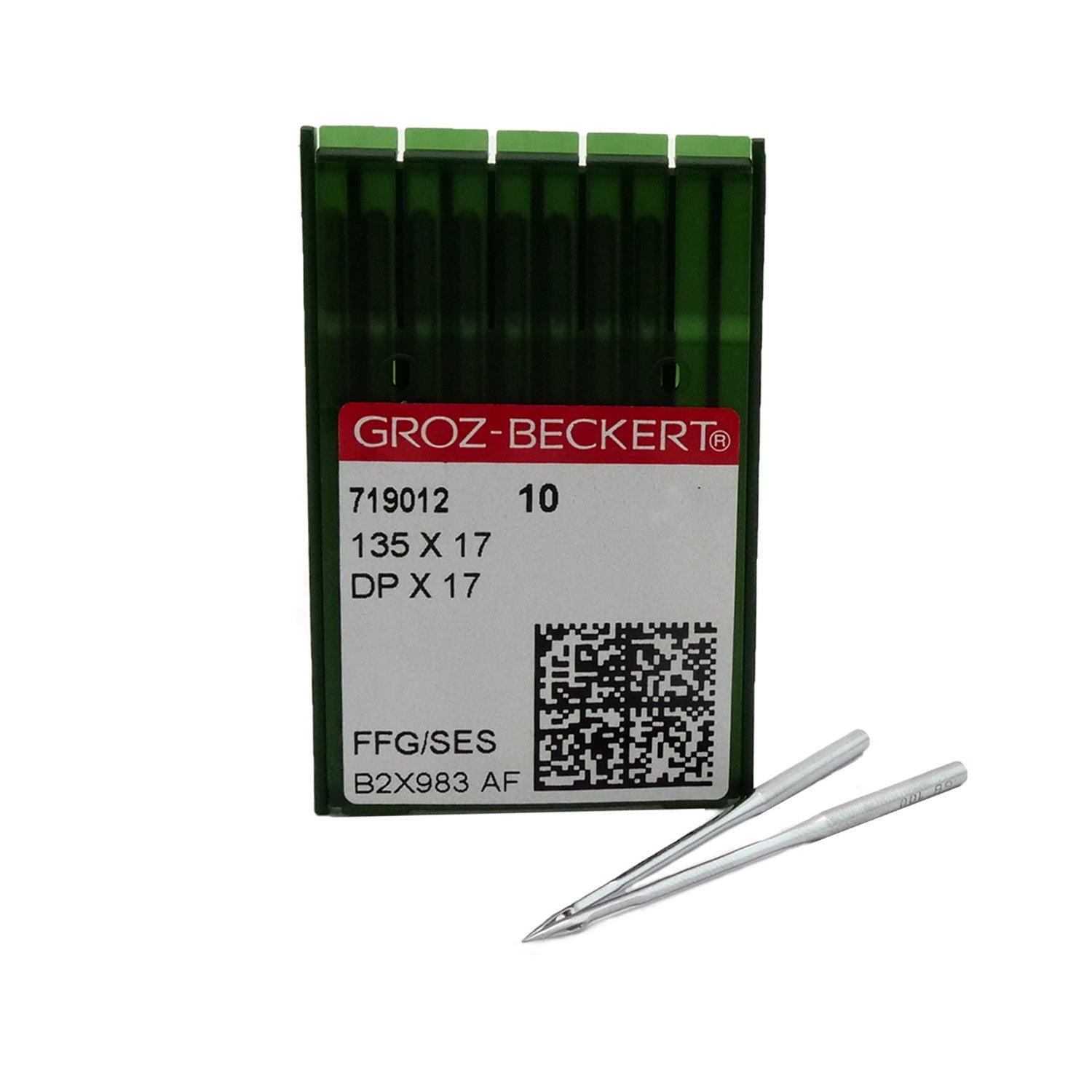 10 Pk. Groz-Beckert 135X17 FFG/SES Ball-Point Walking Foot Sewing Machine Needle Singer Size 14 ...