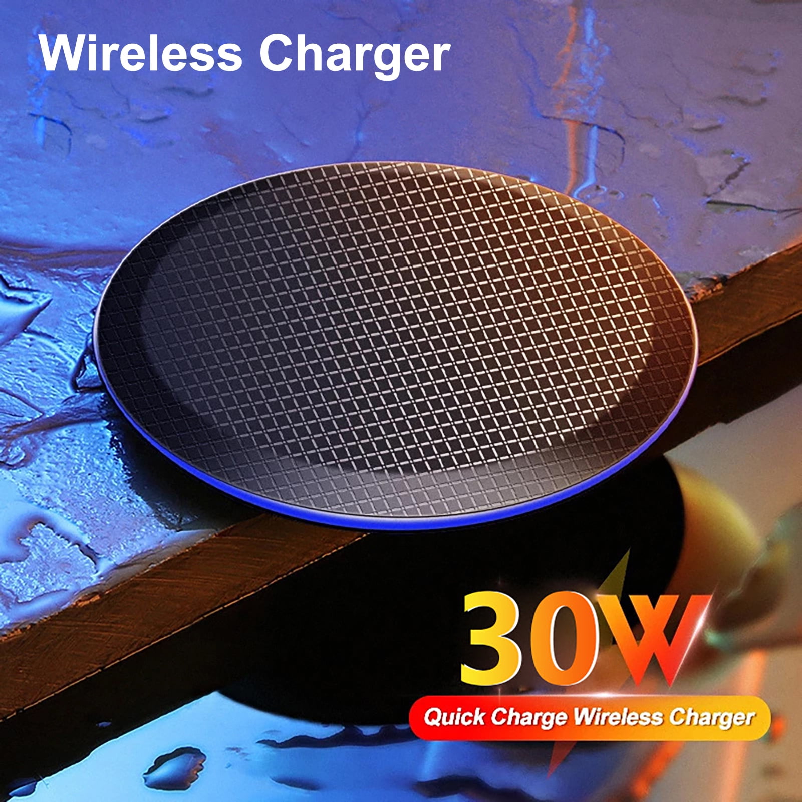 Farfi Wireless Charger High-speed Charging Efficient Slim QI 5W 10W 15W ...