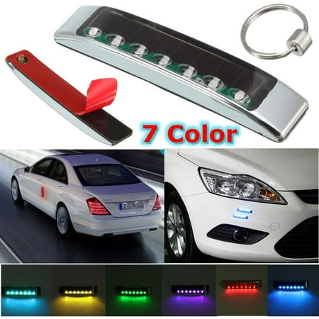 LED Wireless Solar Power Car Burglar Alarm Lamp Sensor Security Warning ...