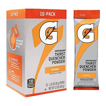Gatorade Endurance Gatorlytes Powder, Unflavored, 0.12 oz Pouches, 20 ...