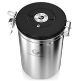 Coffee Gator Large Airtight Coffee Container - Ground Storage Metal ...