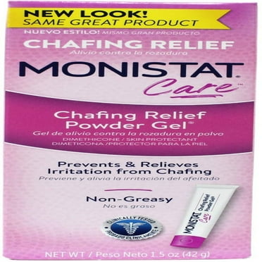 MONISTAT Care Chafing Relief Powder Gel, Anti-Chafe Protection, 1.5 oz ...