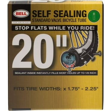 Bell Sports Self-Sealing Schrader Bike Inner Tube, 24" x 1.75-2.25 ...
