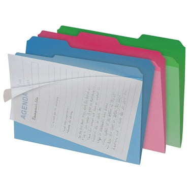 Universal Project Folders, Jacket, Poly, Letter, Clear, 25/Pack ...