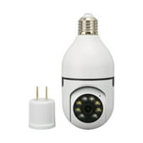 Light Bulb Surveillance Cameras, Wireless Light Bulb Camera 1080P HD ...